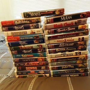 Disney | Other | Disney Vhs Lot | Poshmark